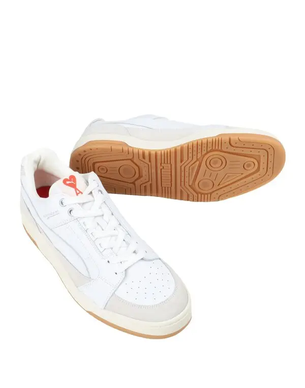 PUMA X AMI ALEXANDRE MATTIUSSI Leather Lace-up Low-top Sneakers