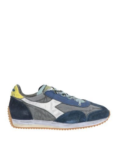 DIADORA Sneakers Size Textile Fibers, Leather - Grey