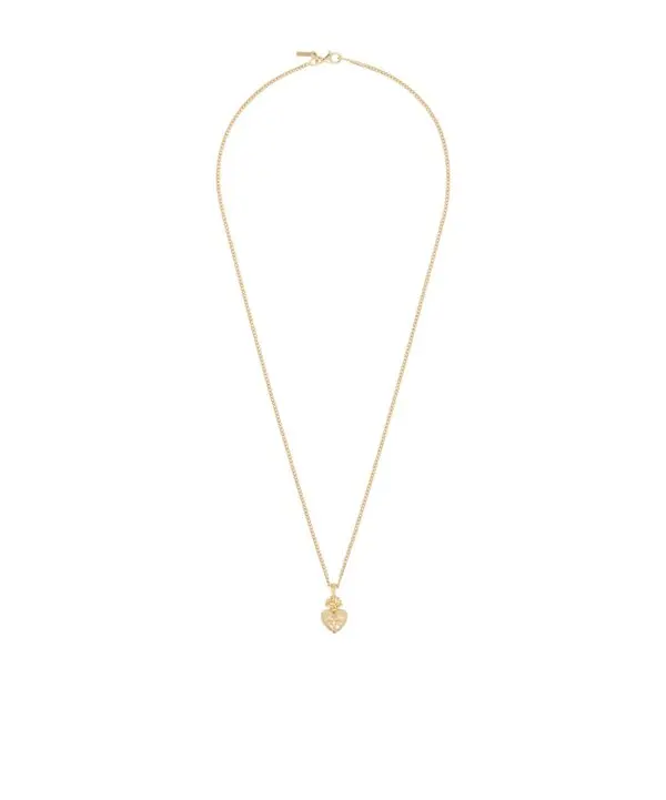 Emanuele Bicocchi Sacred Heart Pendant Necklace - Gold