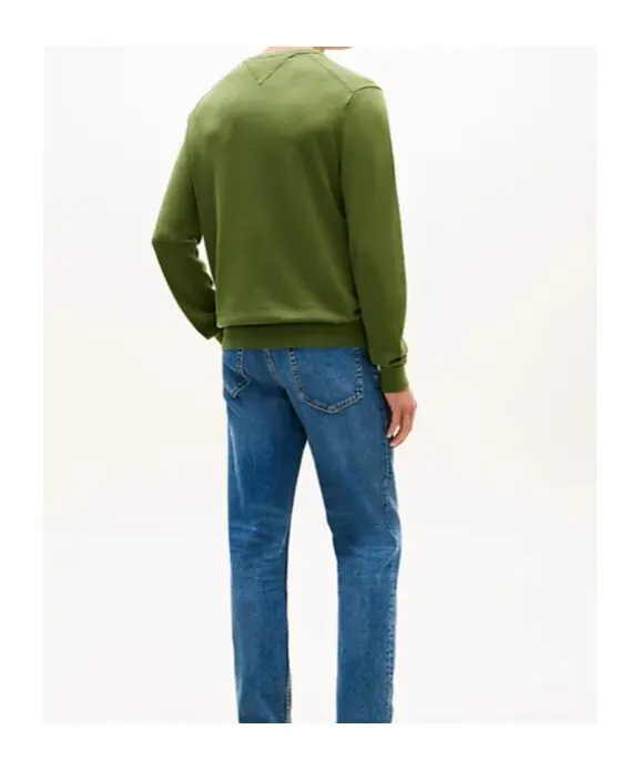 Tommy Hilfiger Flag Embroidery Crew Neck Jumper