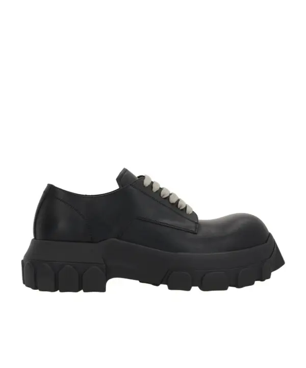 Rick Owens Round Toe Shoes - Black