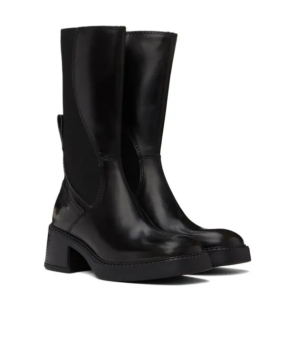 MIISTA Square-toed Short Boots