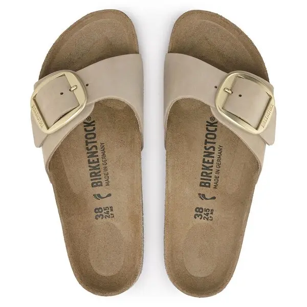 BIRKENSTOCK Madrid Big Buckle Slip-on Sandals