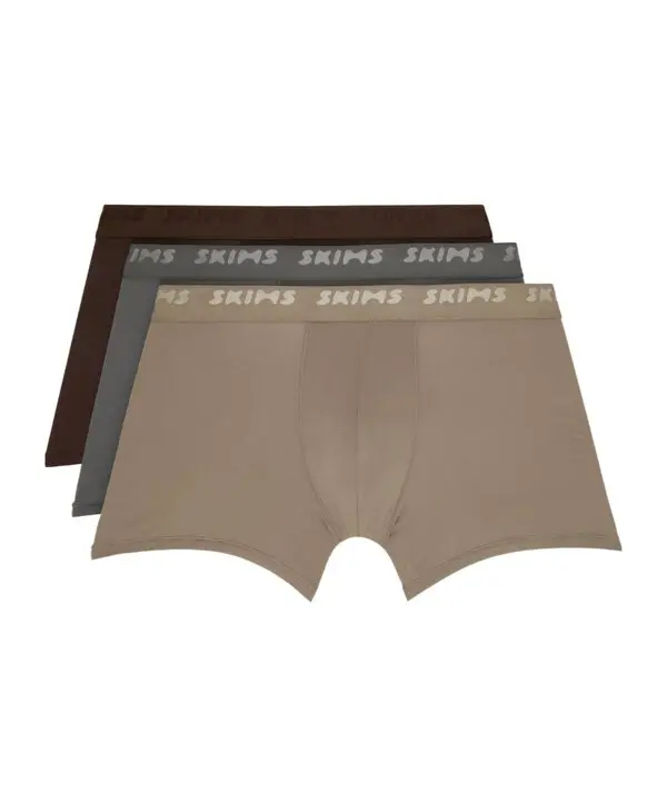 SKIMS Logo Boxer Briefs Three-pack