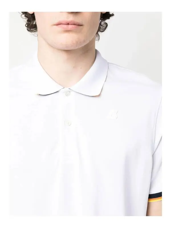 K-WAY Logo-patch Polo Shirt
