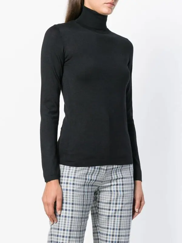 Brunello Cucinelli Roll-neck Tonal Jumper