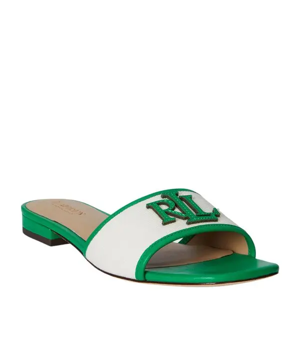 Ralph Lauren Square-toed Slippers