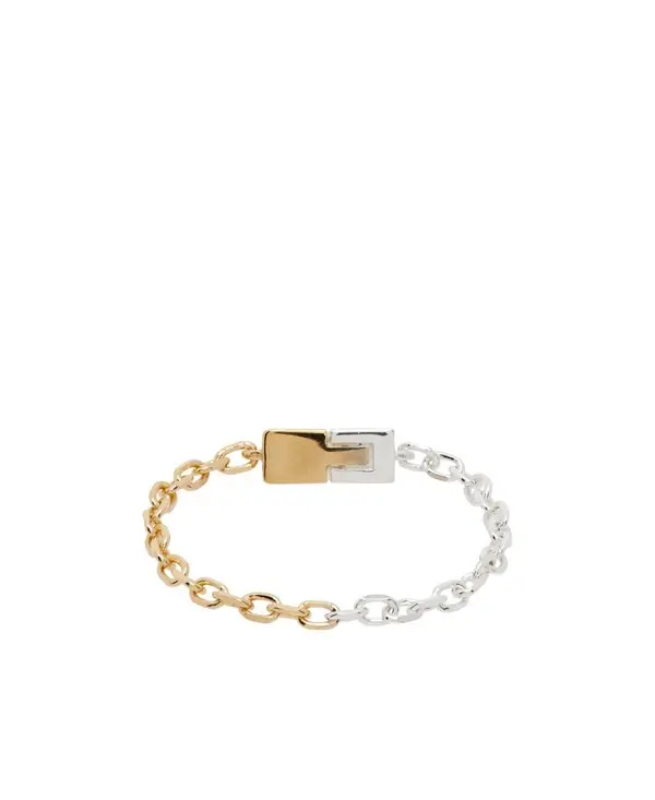 Bottega Veneta Chain Ring - Nude