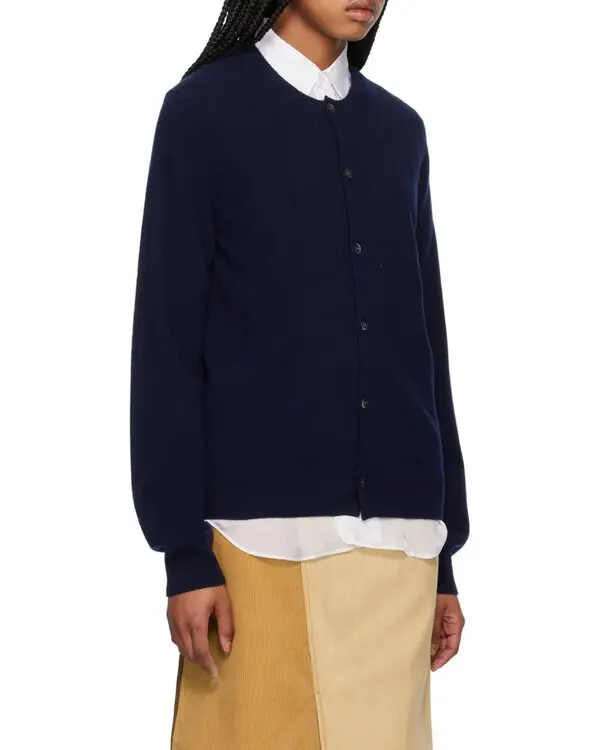 Comme Des Garçons Round-neck And Long-sleeved Sweater