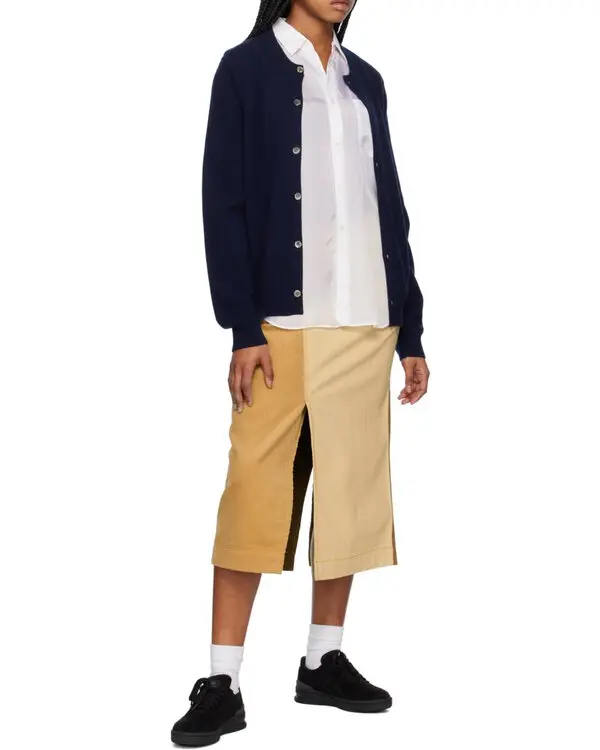 Comme Des Garçons Round-neck And Long-sleeved Sweater