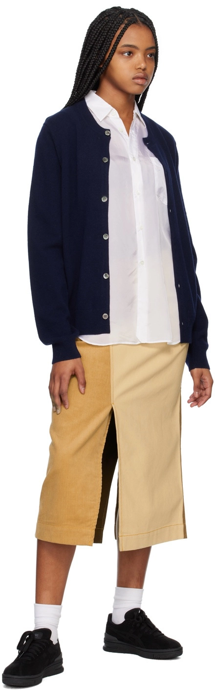 Comme Des Garçons Round-neck And Long-sleeved Sweater