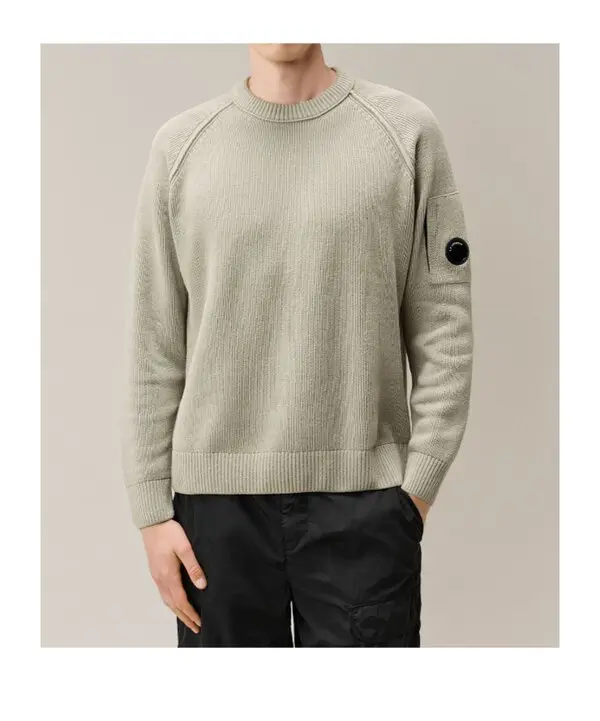 C.P. COMPANY Lens-detail Sweater