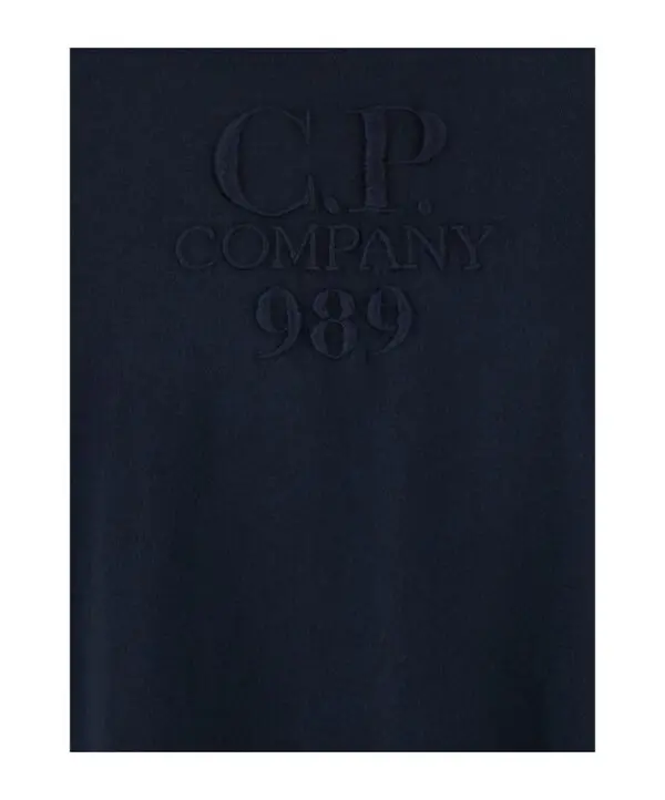 C.P. COMPANY Logo-embroidered T-shirt