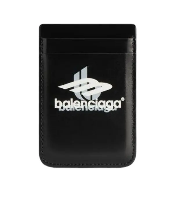 Balenciaga Cash Magnet Card Holder Box - Black