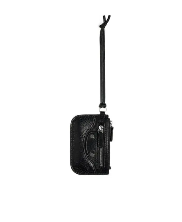 Balenciaga Le Cagole Coin Purse - Black