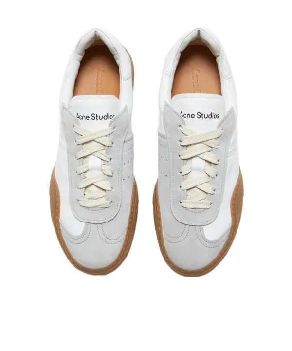 Acne Studios Round Toe Lace-up Sneakers