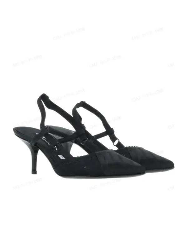 Dolce & Gabbana Solidcolor Satin Highheels