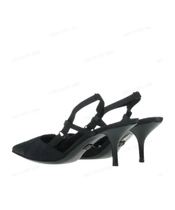 Dolce & Gabbana Solidcolor Satin Highheels