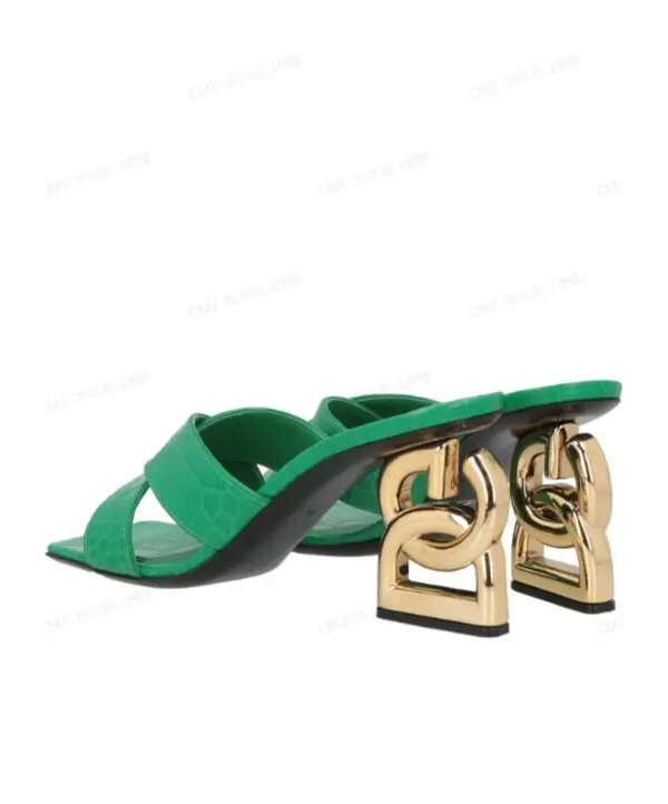 Dolce & Gabbana Minimalist Leather Sandals