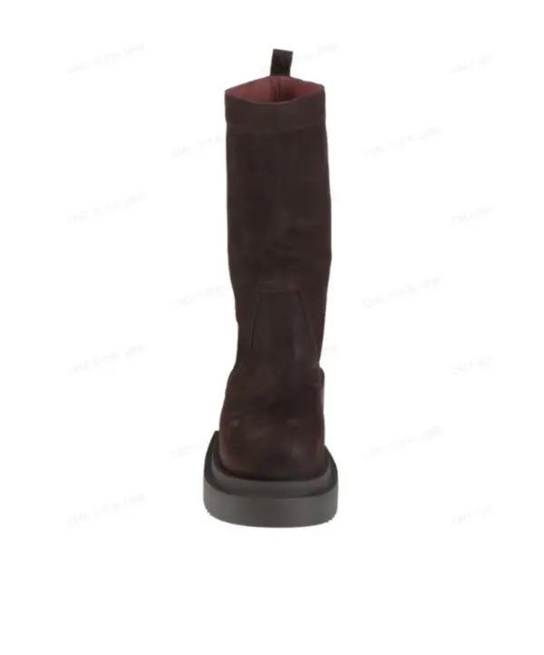 Rick Owens Genuine Leather Ankle Boots