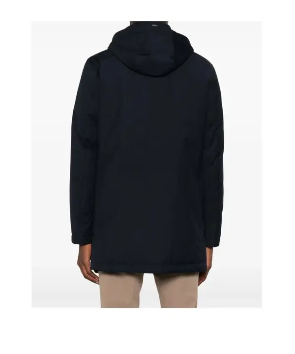 Herno Long-sleeve Hooded Down Jacket