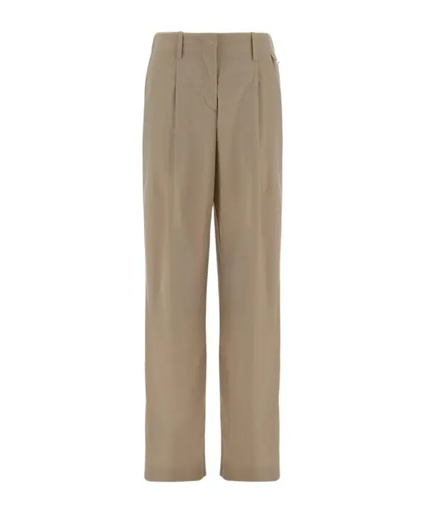 Herno Pleated Trousers - Beige