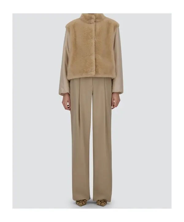 Herno Pleated Trousers - Beige