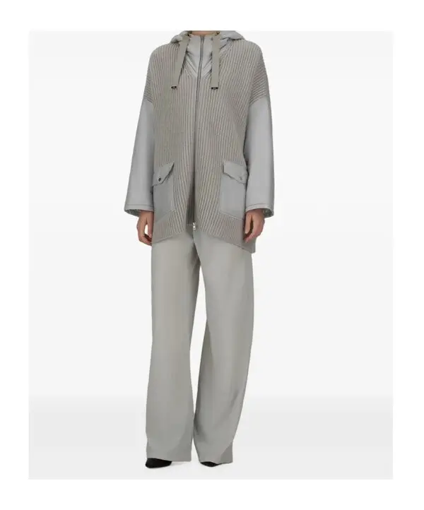 Herno Panelled Drawstring Hooded Jacket
