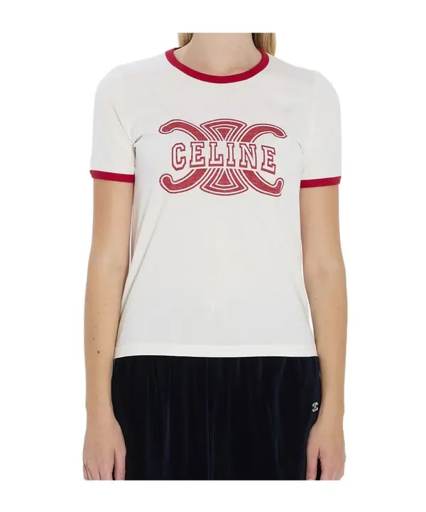 Celine 70's T-shirt In Cotton Jersey