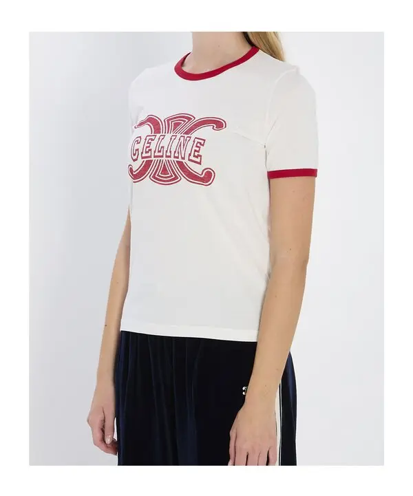 Celine 70's T-shirt In Cotton Jersey