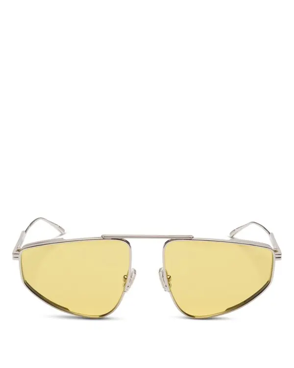 Bottega Veneta Geometric Sunglasses, 59mm