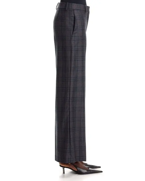 Theory Wool Wide Leg Trousers