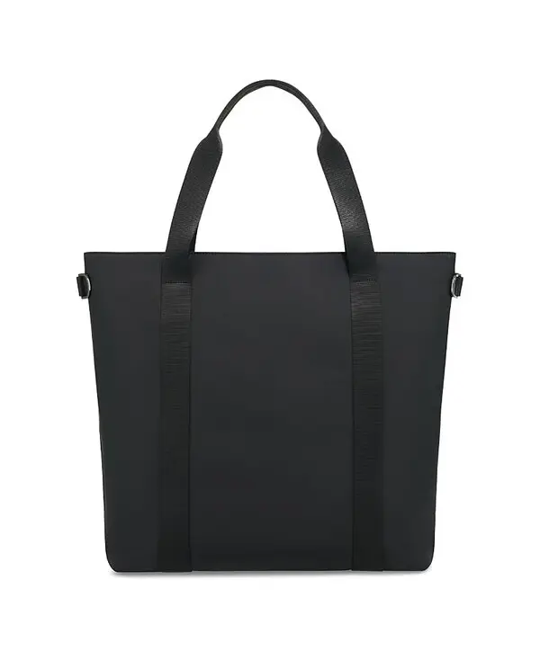 Boggi Milano Rubberised Fabric Tote Bag
