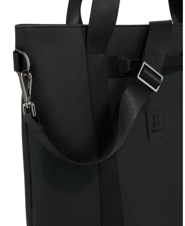 Boggi Milano Rubberised Fabric Tote Bag