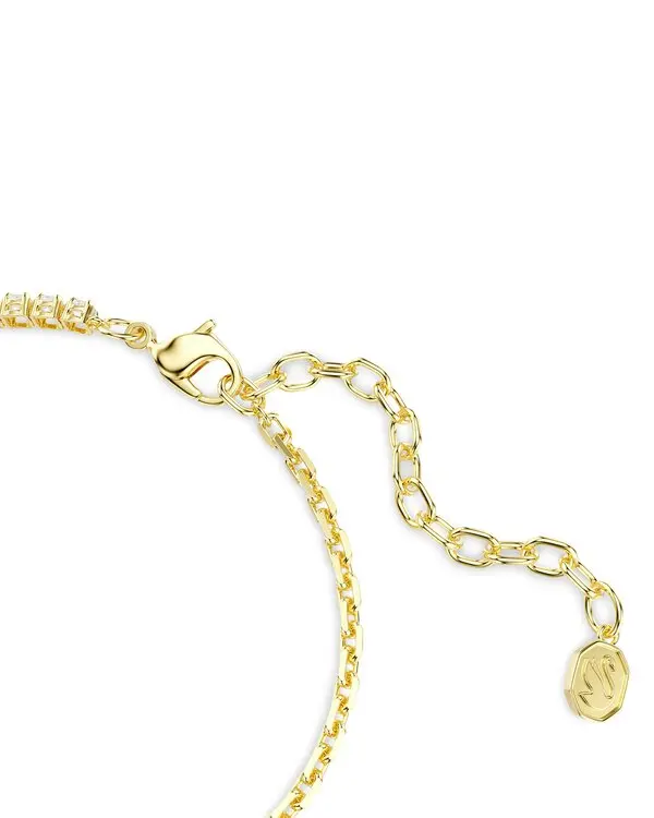 SWAROVSKI Matrix Stone & Chain Flex Bracelet - Gold