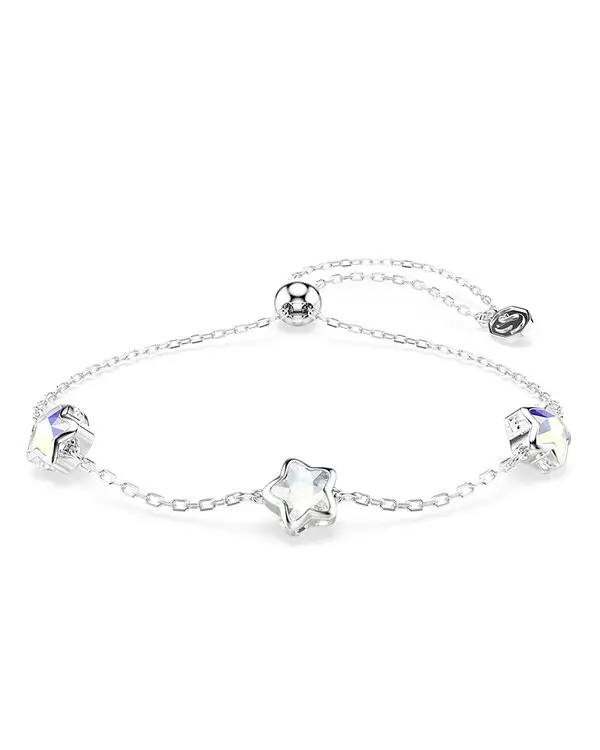 SWAROVSKI Chroma Crystal Star Slider Bracelet - Gold