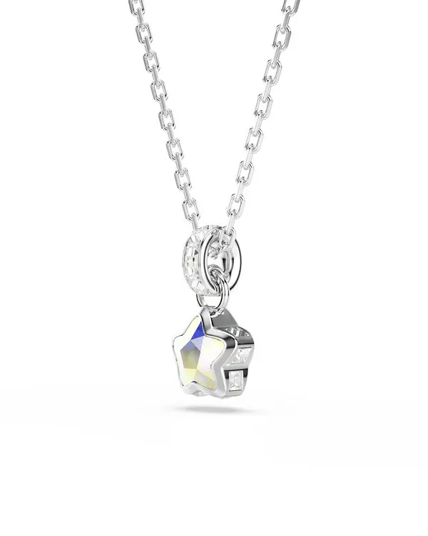 SWAROVSKI Chroma Crystal Star Pendant Necklace, 14.87-17.75