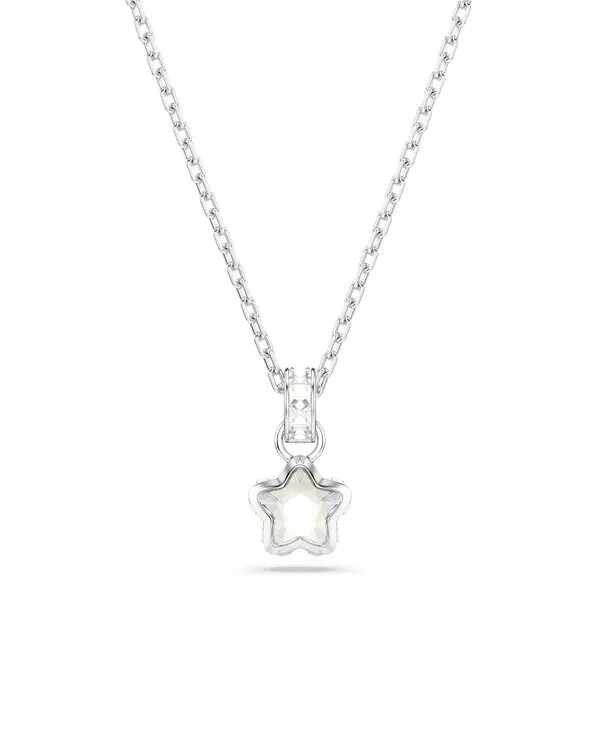 SWAROVSKI Chroma Crystal Star Pendant Necklace, 14.87-17.75