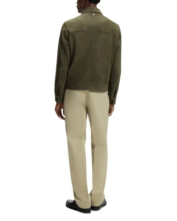 BOSS H-malbano Leather Jacket