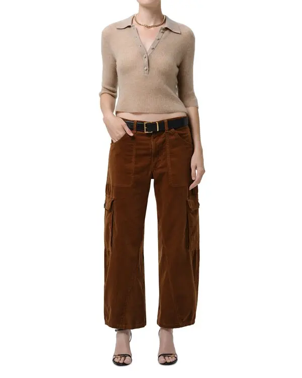 Citizens Of Humanity Amelie Wool & Cashmere Polo Sweater