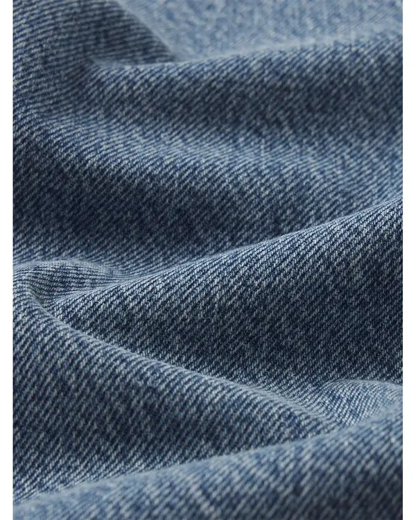 FRAME The Pixie Leo Mid Rise Jeans - Rivage
