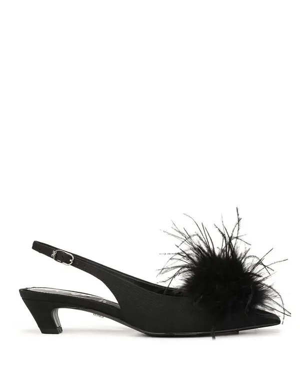 Sam Edelman Finch Feather Slingback Pumps
