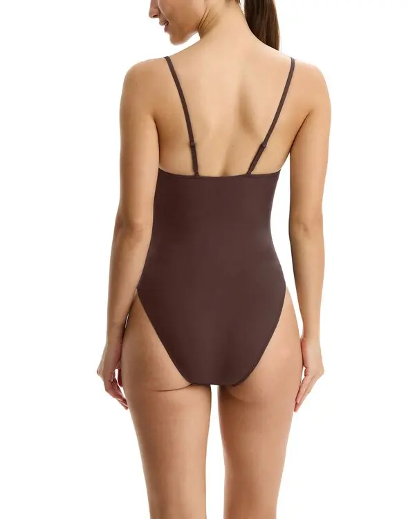 GOTTEX Tutti Frutti Shaped Neck One Piece Swimsuit
