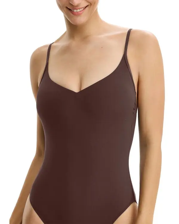 GOTTEX Tutti Frutti Shaped Neck One Piece Swimsuit