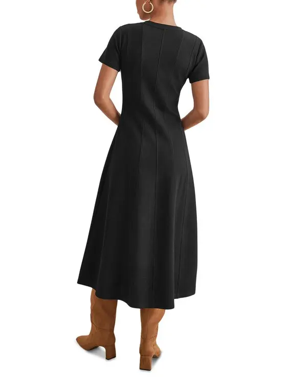 Splendid Winslow Short Sleeve Midi Dress