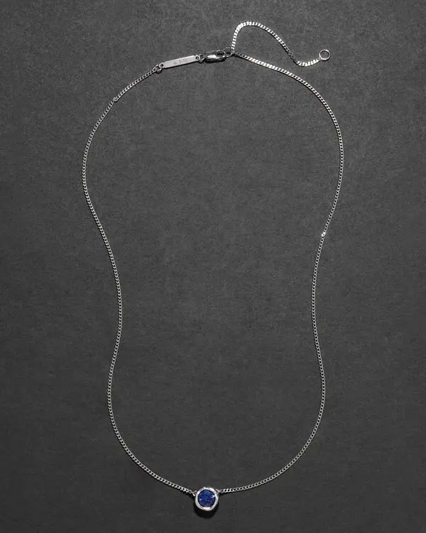 Alexis Bittar Asterales Solitaire Necklace - Silver