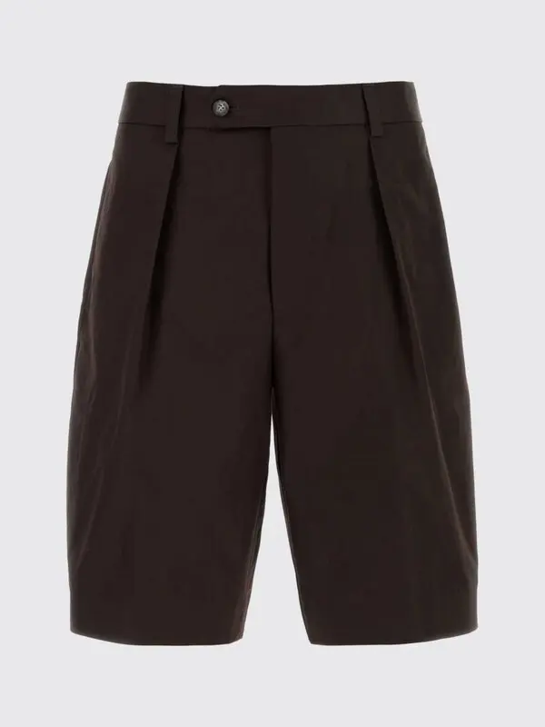 BOSS Regular Fit Tailored Cotton Bermuda Shorts With Slash Pockets