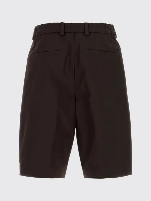 BOSS Regular Fit Tailored Cotton Bermuda Shorts With Slash Pockets