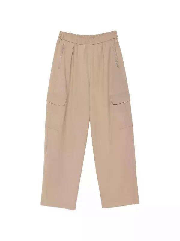 Fabiana Filippi Elasticated-waist Cargo Pants