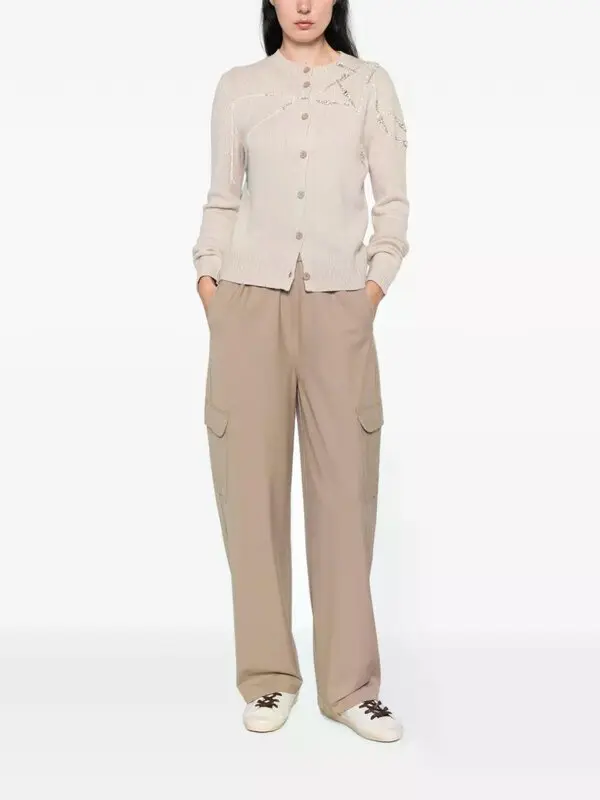 Fabiana Filippi Elasticated-waist Cargo Pants